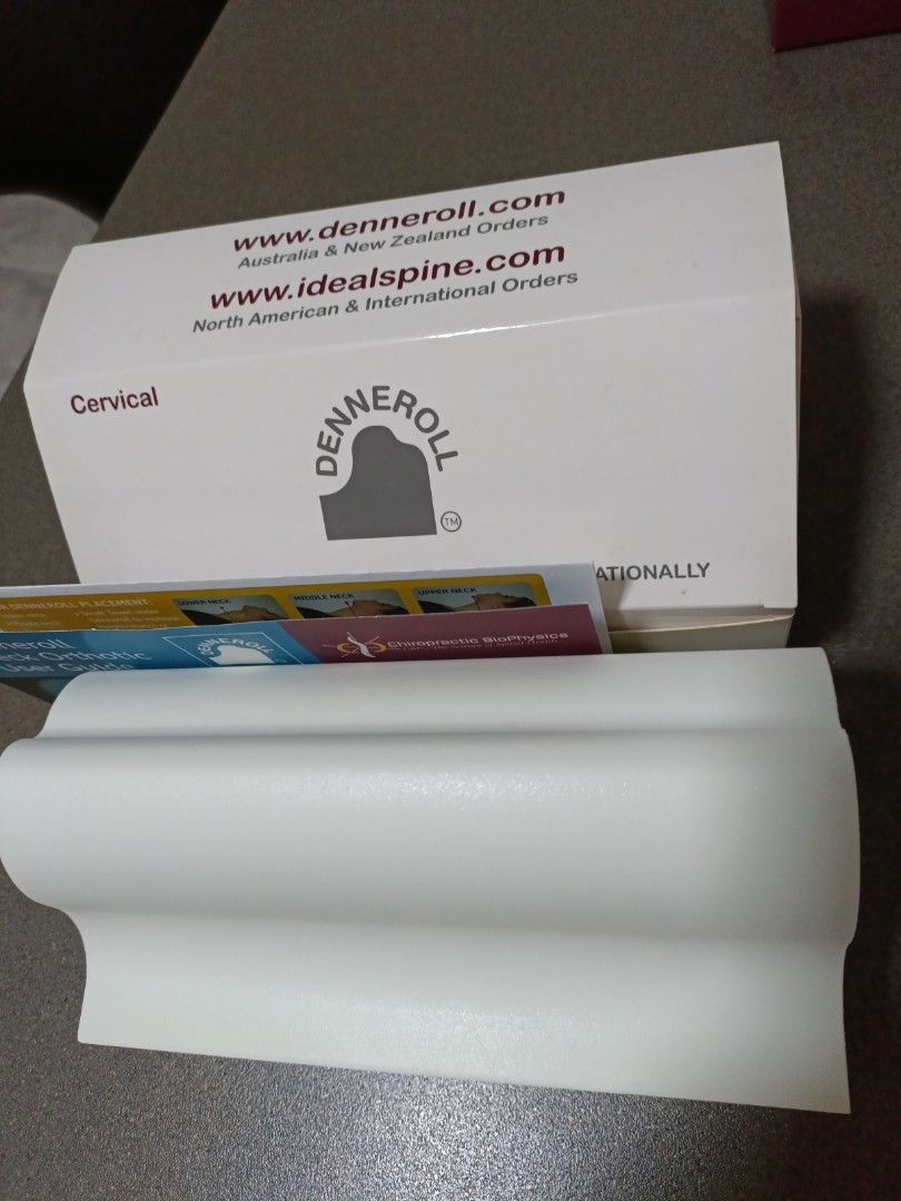 Denneroll Neck Orthotic- -Cervical Medium, Health & Nutrition, Braces ...