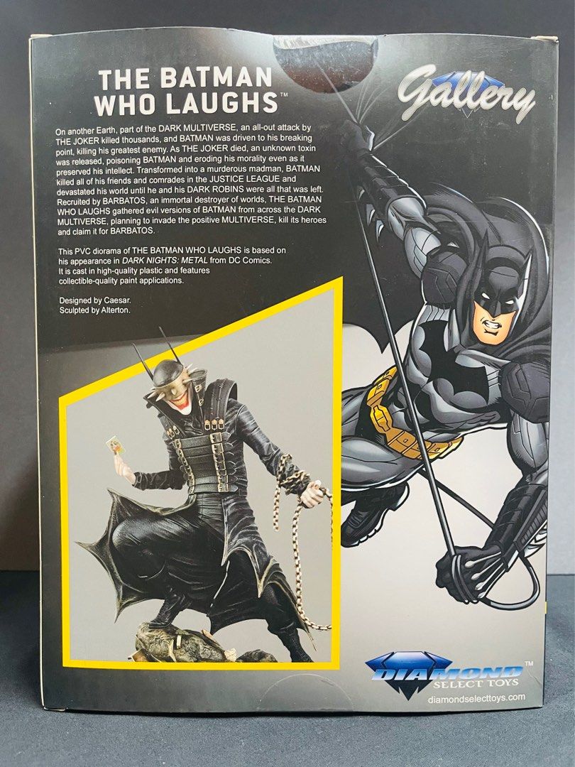 Diamond Select Gallery PVC Statue - DC Comics : THE BATMAN WHO LAUGHS ...