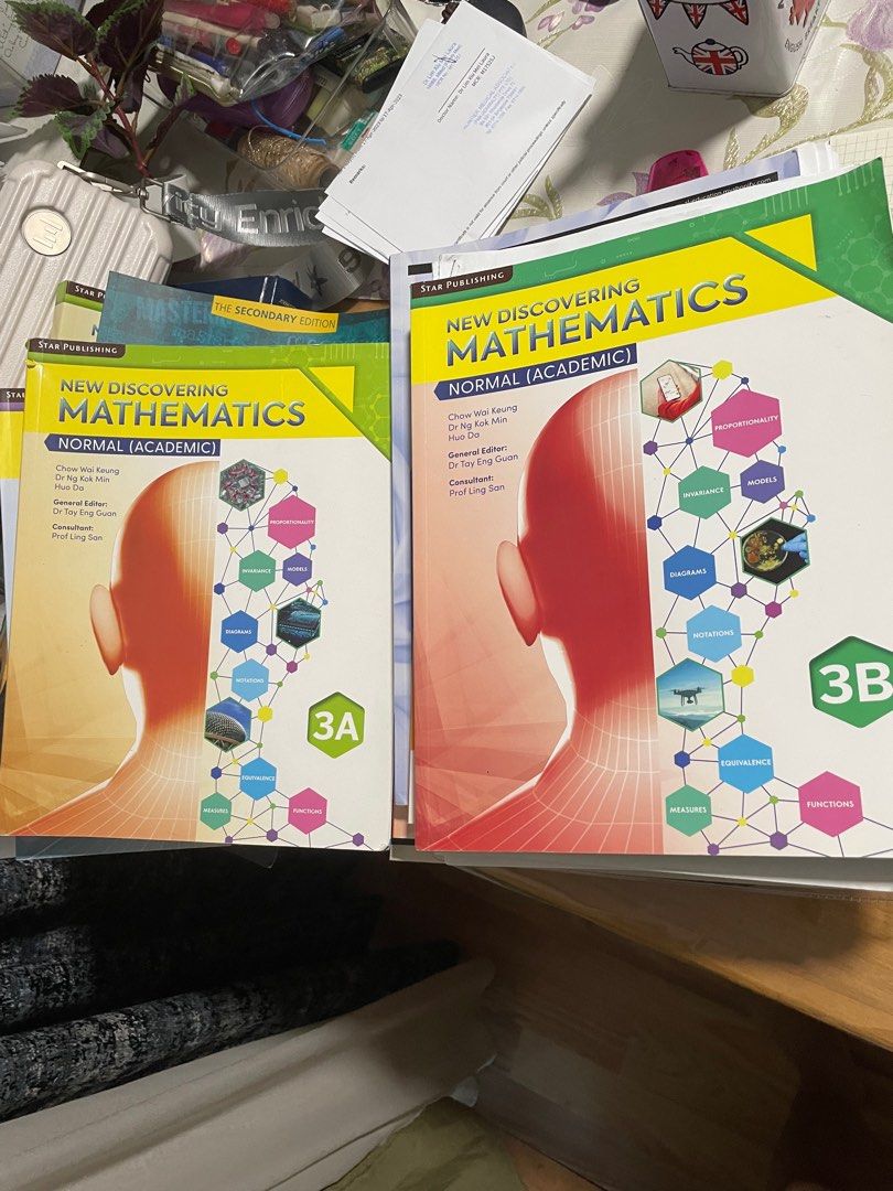 Discovering Mathematics sec 3A 3B normal academic na, Hobbies & Toys ...