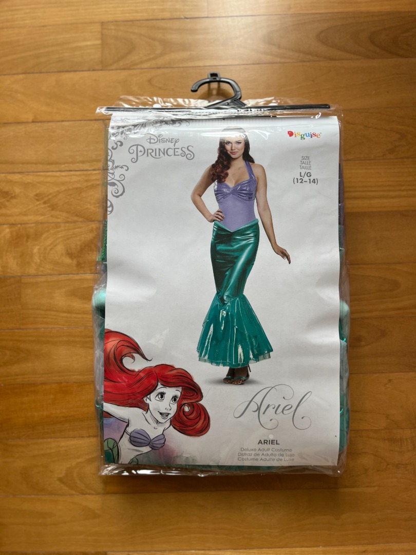 Disney's The Little Mermaid - Ariel Costume for Adults, Women's Fashion ...
