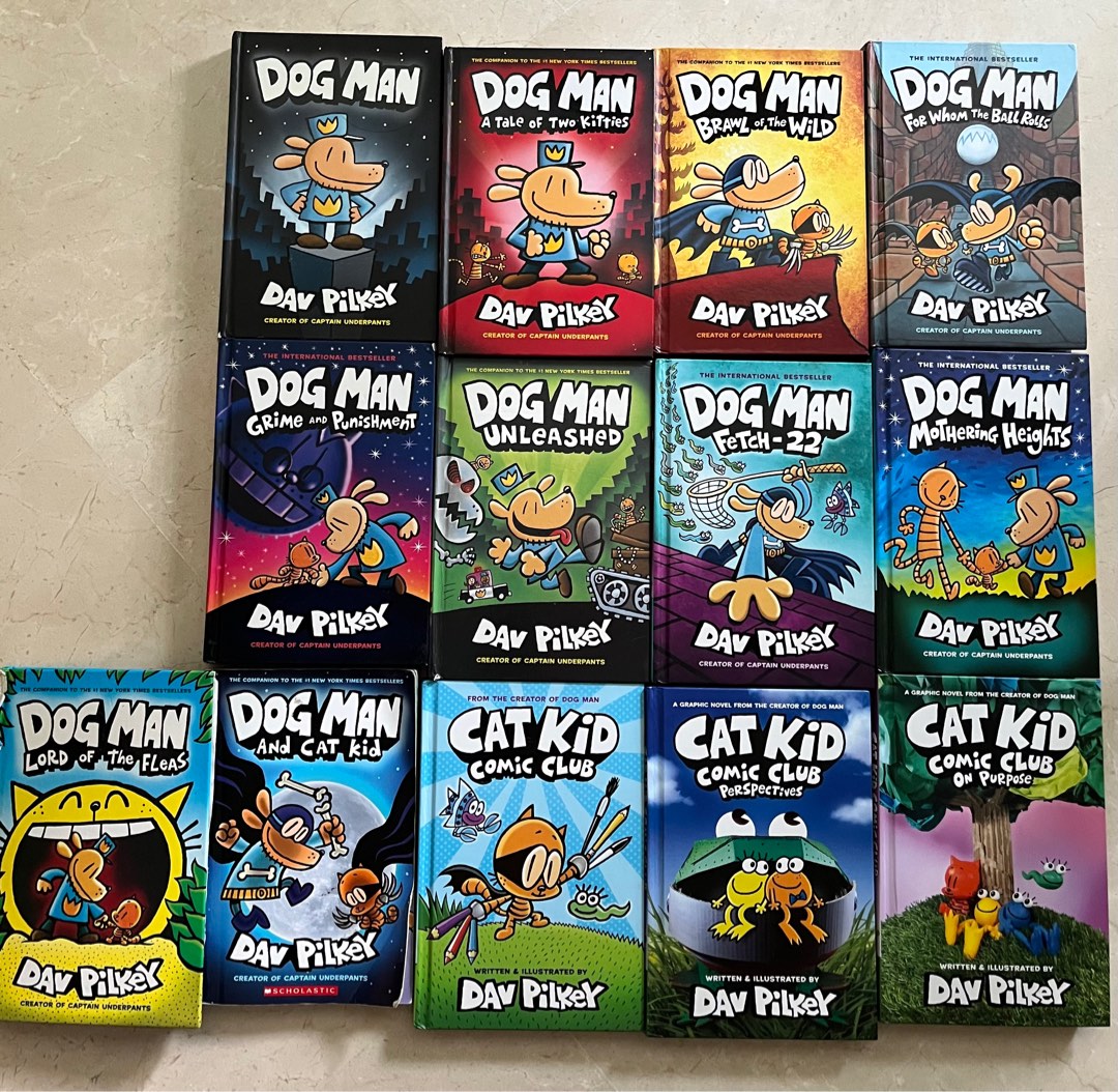 Dog man and cat kid series, Hobbies & Toys, Books & Magazines, Children ...