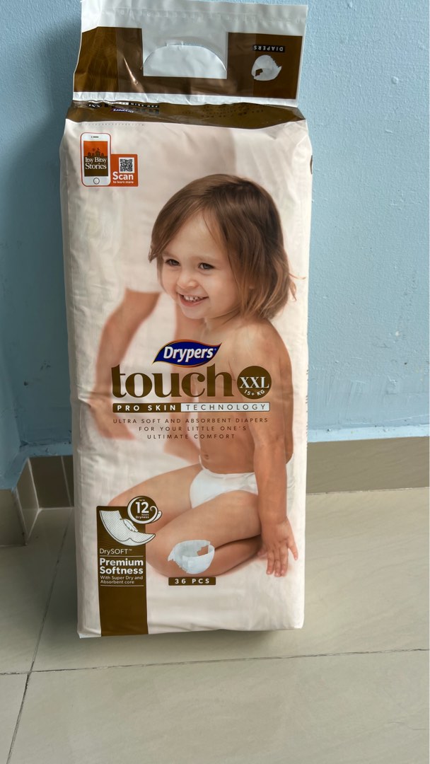Drypers Touch xxl, Babies & Kids, Bathing & Changing, Diapers & Baby ...