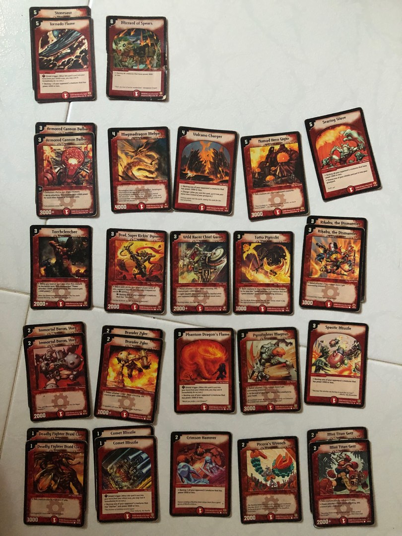 Duel Master Cards, Hobbies & Toys, Toys & Games on Carousell