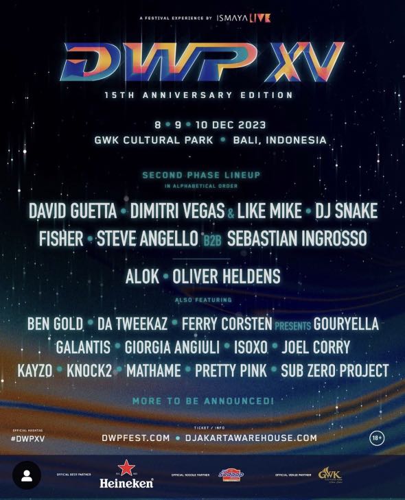 DWP 2023, Tickets & Vouchers, Event Tickets on Carousell