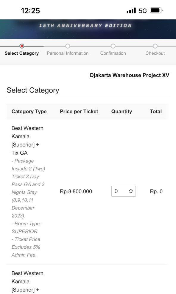 DWP event at Bali Dec 2023, Tickets & Vouchers, Event Tickets on Carousell