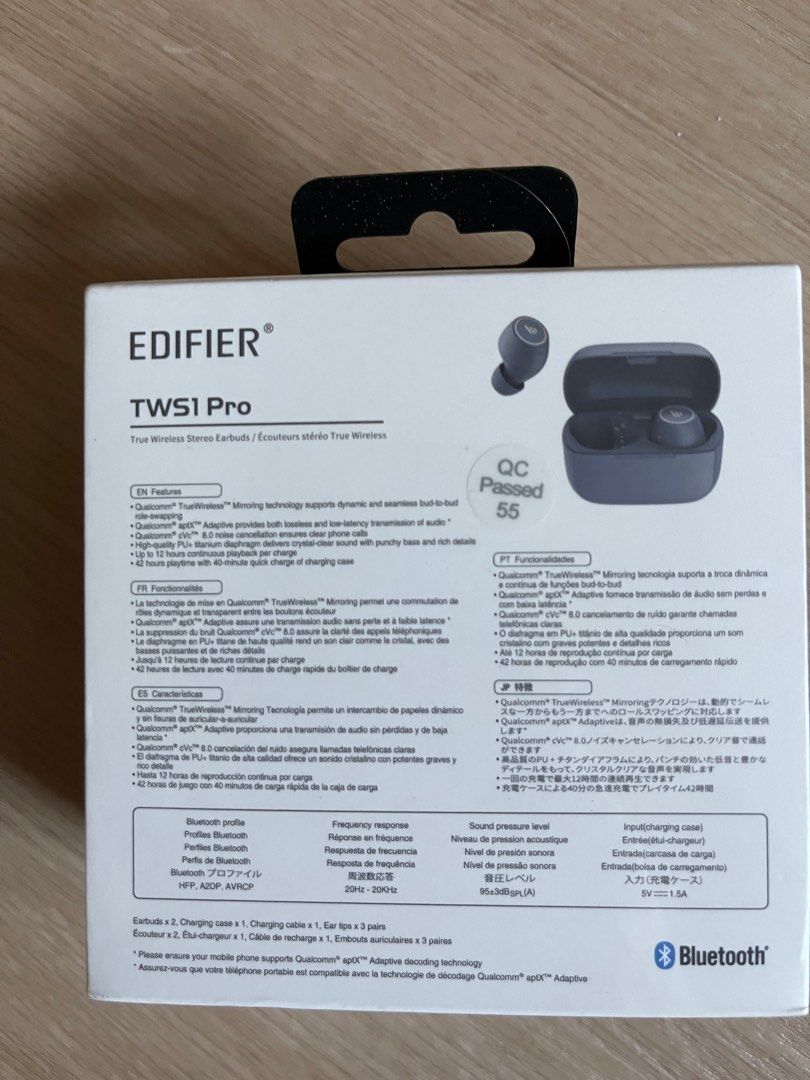 Edifier TWS1 Pro Wireless Bluetooth Bluetooth V5.2, Audio, Earphones on ...