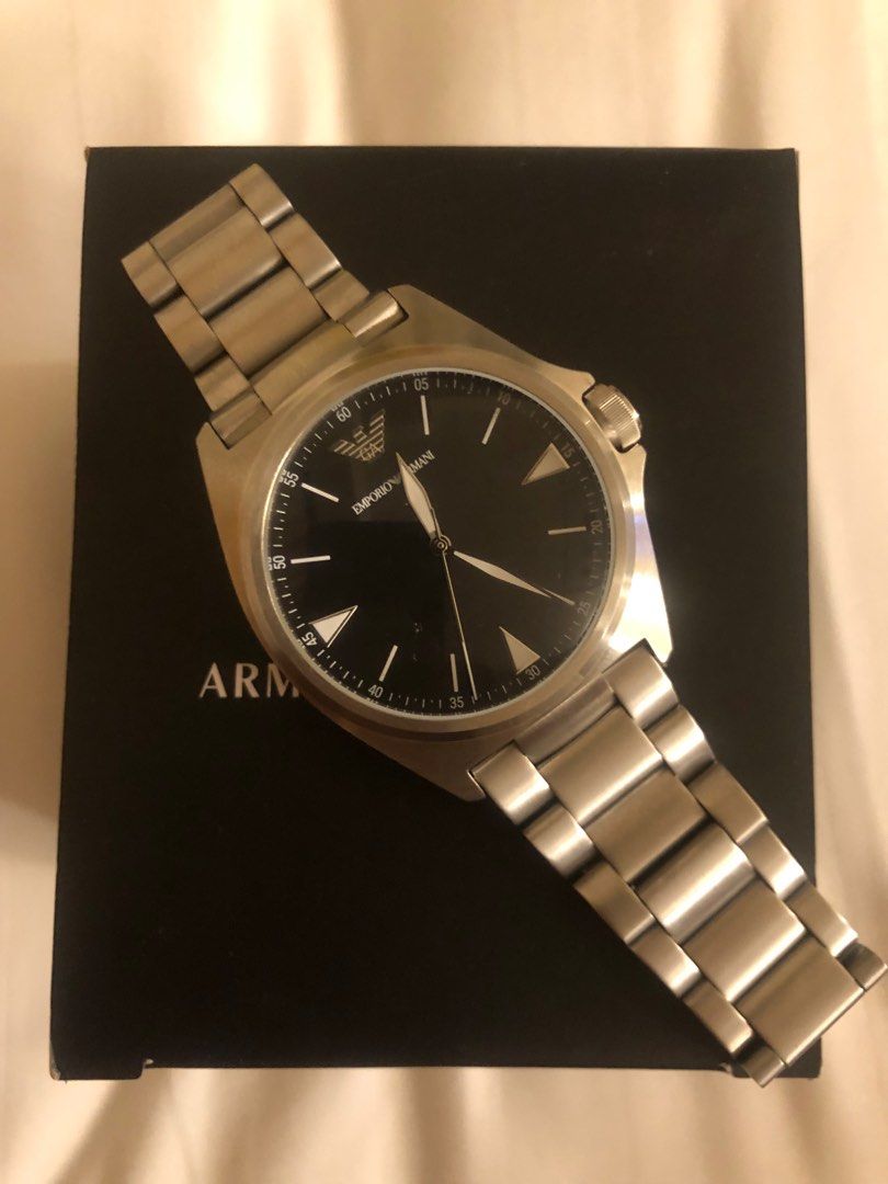 Emporio Armani AR-11255, Fesyen Pria, Jam Tangan di Carousell