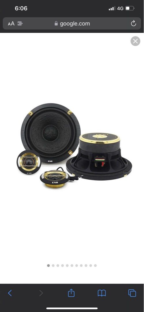 ESB Audio 8000 Series - 8.6K2 6.5 (16,5cm) Front System Sets, Car ...