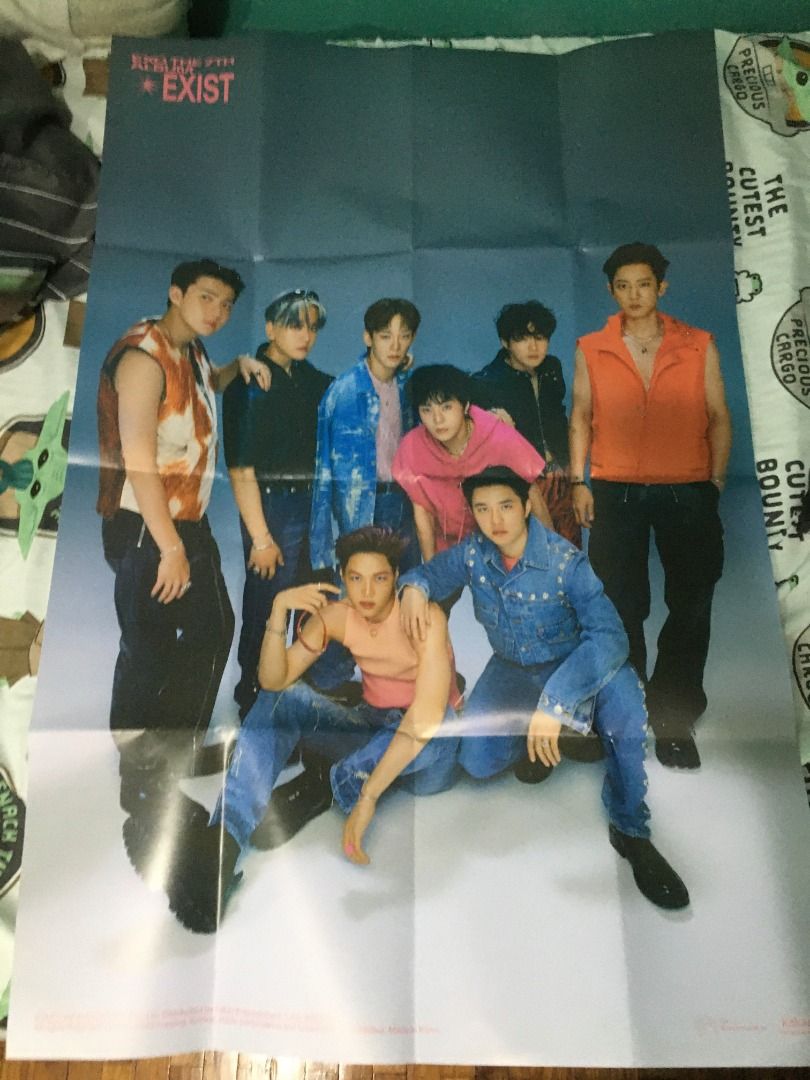 EXO Exist poster, Hobbies & Toys, Memorabilia & Collectibles, K-Wave on ...