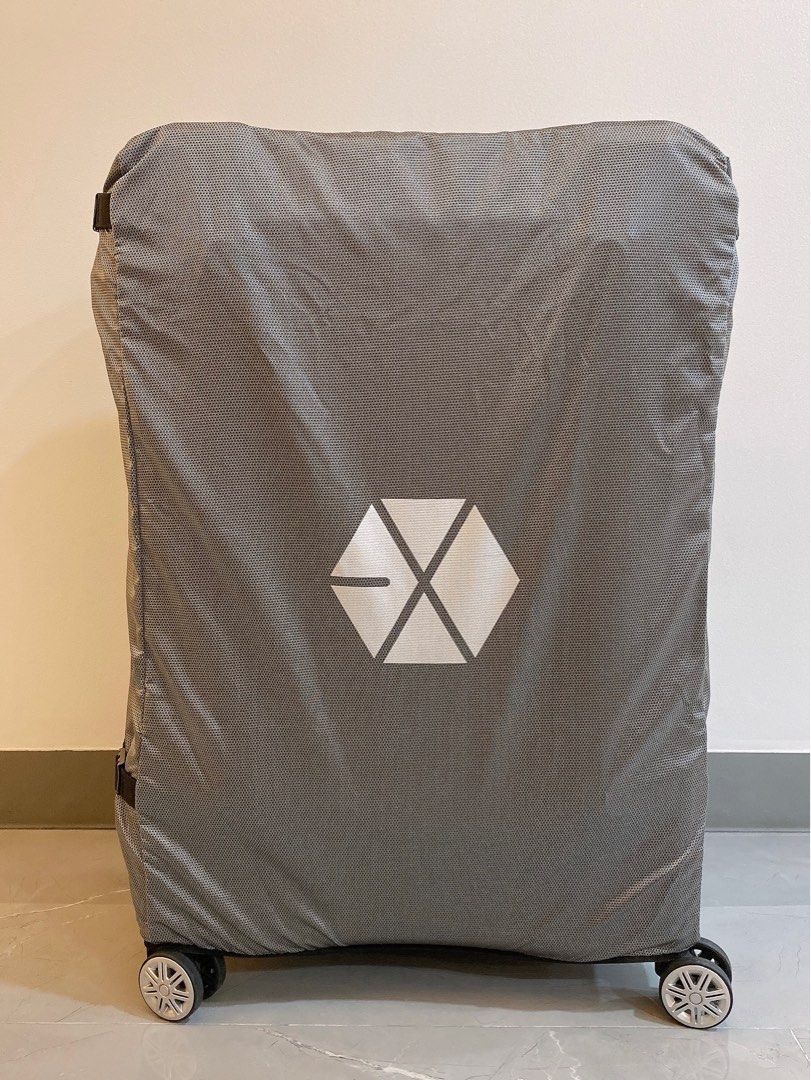 EXO x Agatha Luggage (black), Hobbies & Toys, Travel, Luggage on Carousell