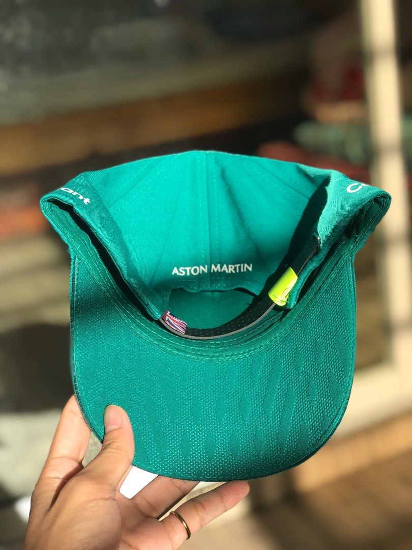 F1 Aston Martin Cap Aramco, Men's Fashion, Watches & Accessories, Caps ...