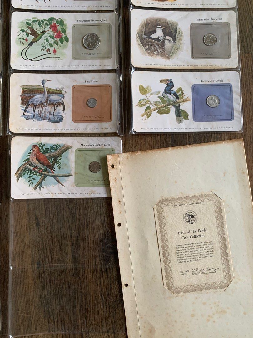 F540 - Birds of the World Coin Collection (31 Coins), Hobbies & Toys ...