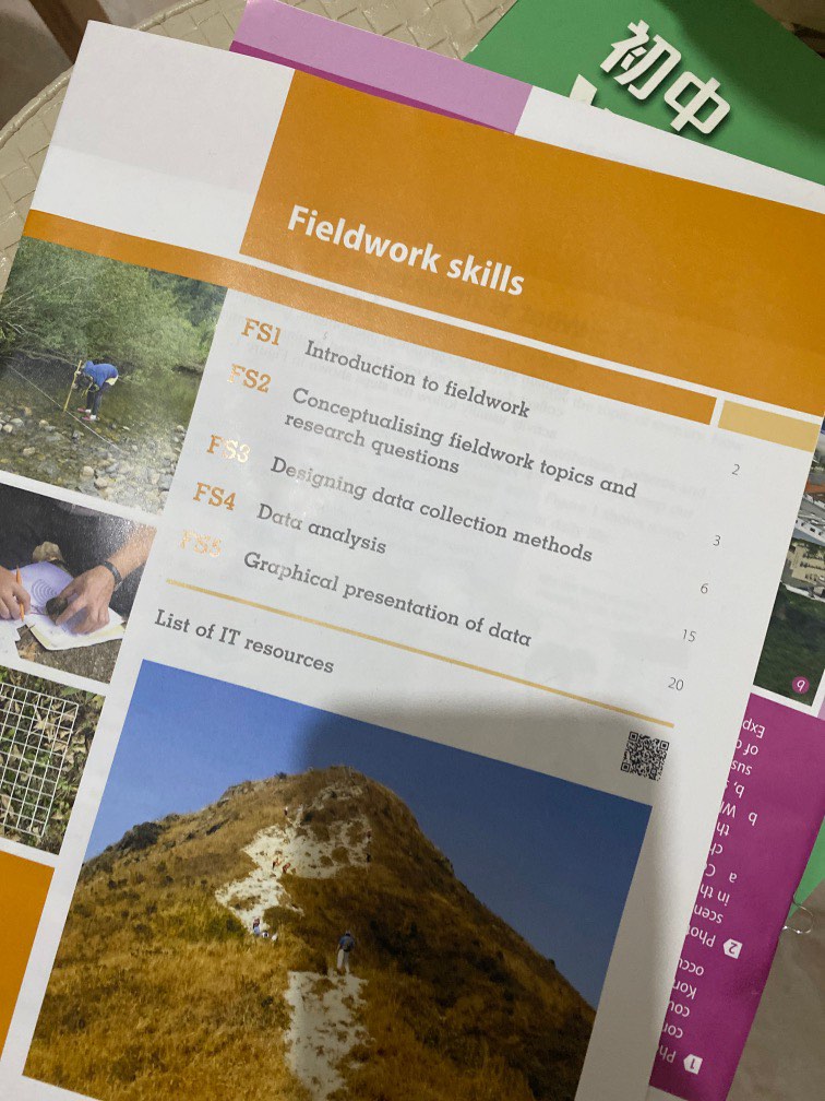 fieldwork book, 興趣及遊戲, 書本 & 文具, 教科書 - Carousell