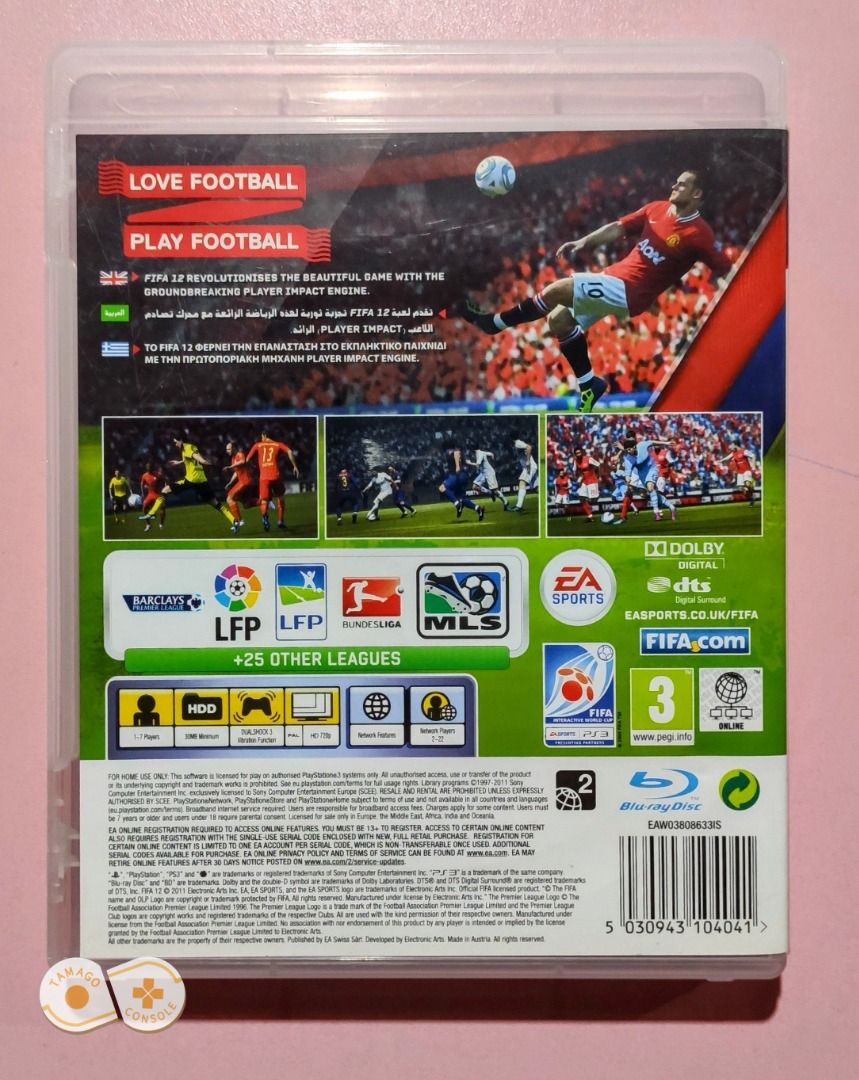 FIFA 12 - [PS3 Game] [ENGLISH Language] [CIB / Complete in Box], Video ...
