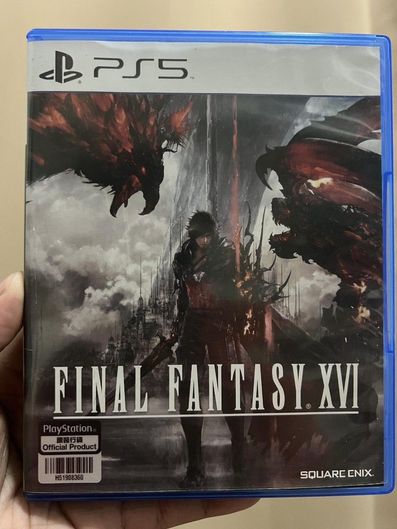 Final Fantasy 16 FFXVI PS5 GAME, Video Gaming, Video Games, PlayStation ...