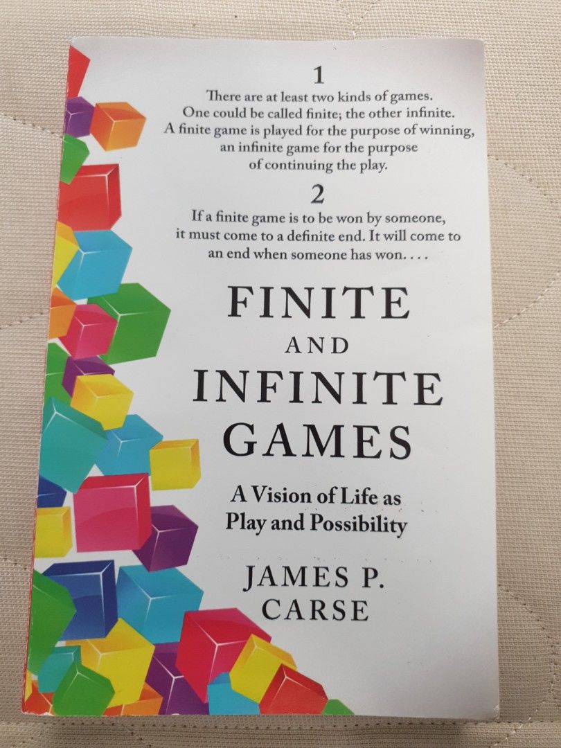 Finite and Infinite Games, Hobbies & Toys, Books & Magazines, Fiction ...