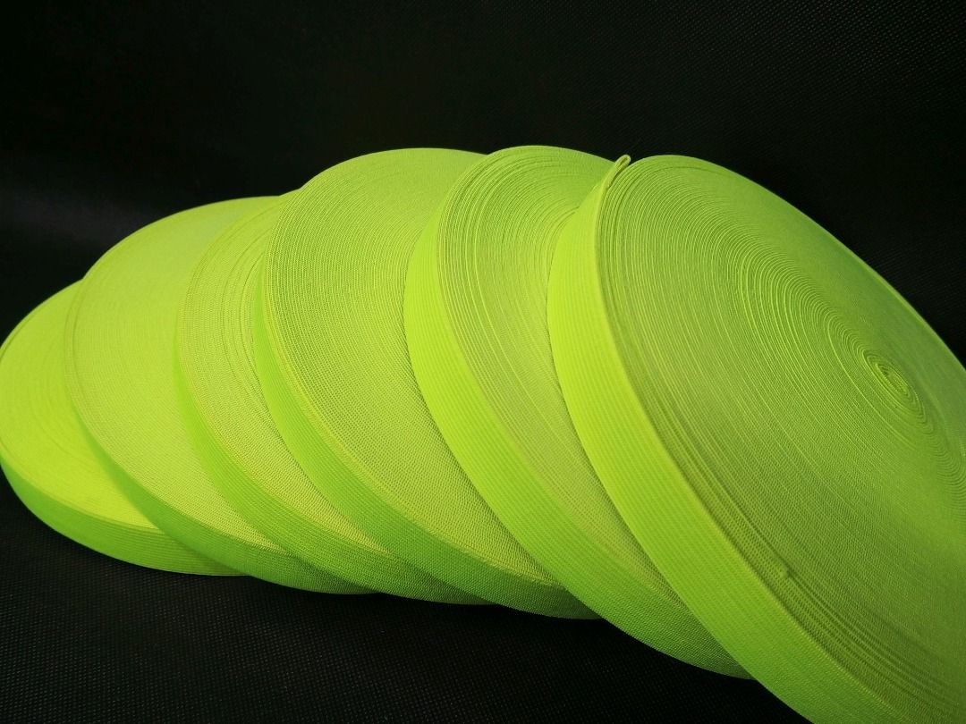 FLUORESCENT YELLOW ELASTIC, Everything Else, Others on Carousell
