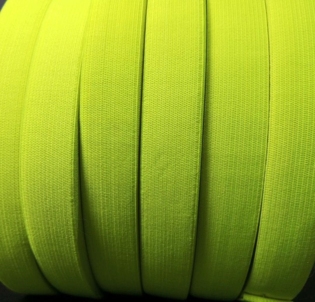 FLUORESCENT YELLOW ELASTIC, Everything Else, Others on Carousell
