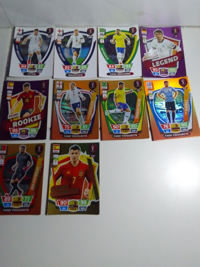 Football world cup cards check the description for prices, Hobbies ...