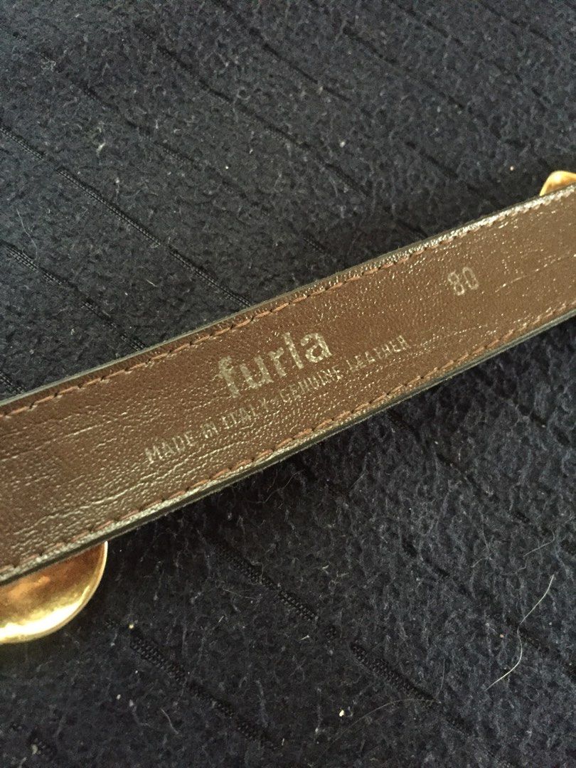 Furla vintage belt, Women's Fashion, Watches & Accessories, Belts on ...