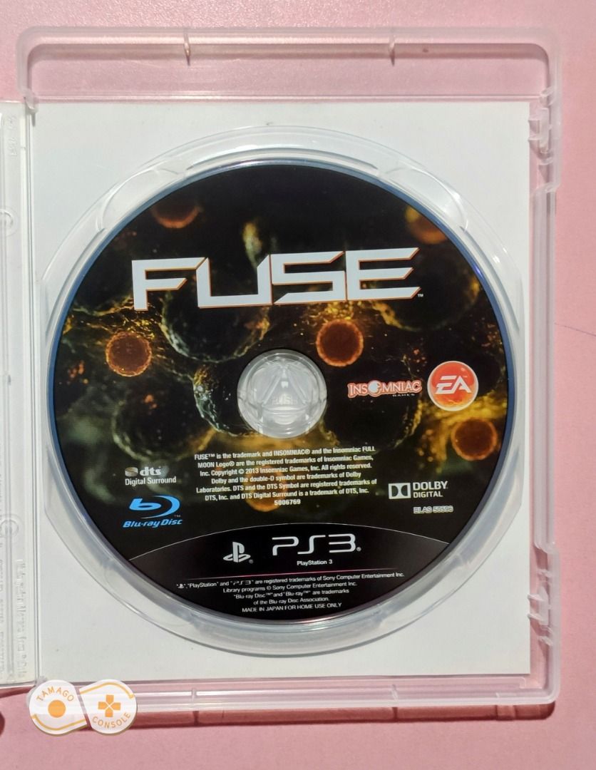 Fuse - [PS3 Game] [ENGLISH Language] [CIB / Complete in Box], Video ...