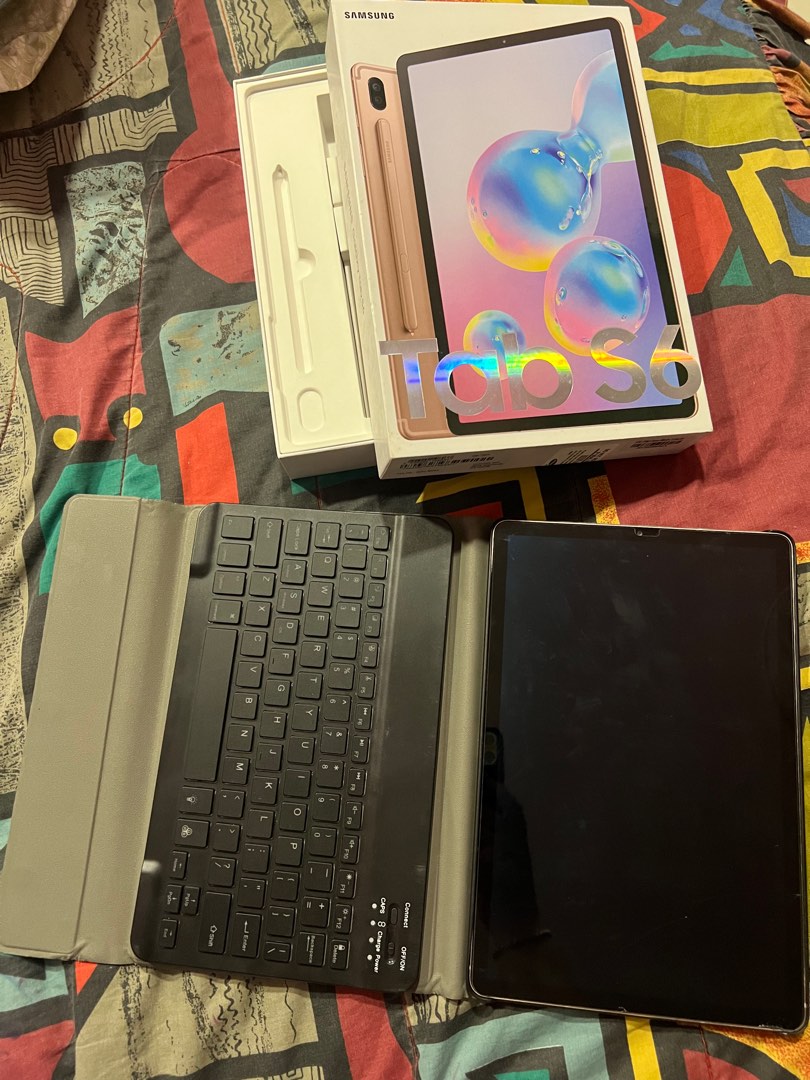 Galaxy Tab S6 LTE Rose Blush 128GB, Mobile Phones & Gadgets, Tablets, Android on Carousell