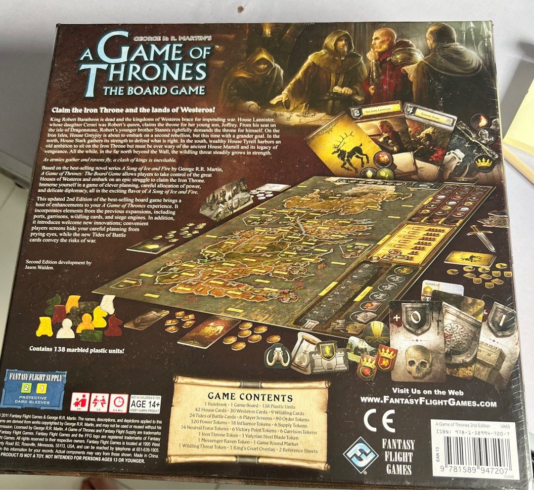 Game of thrones, Hobbies & Toys, Toys & Games on Carousell