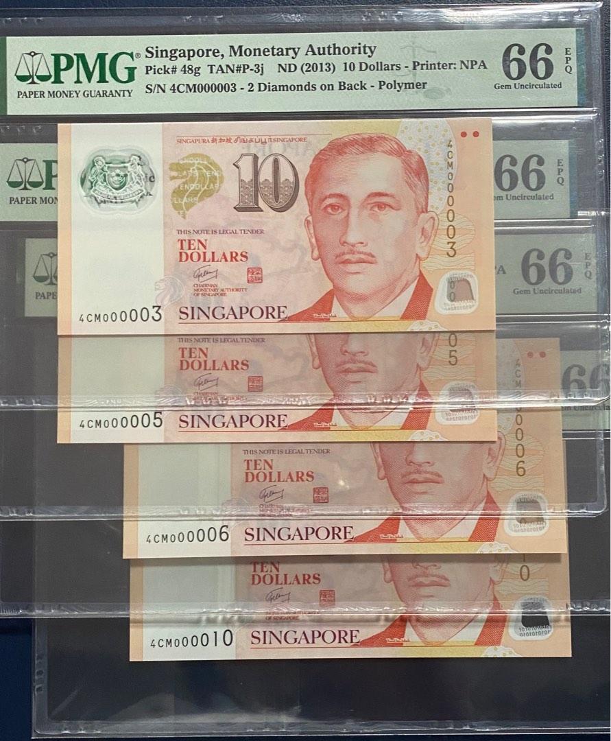 GCT (000003,5,6,10) single serial number / all 66 EPQ, Hobbies & Toys ...