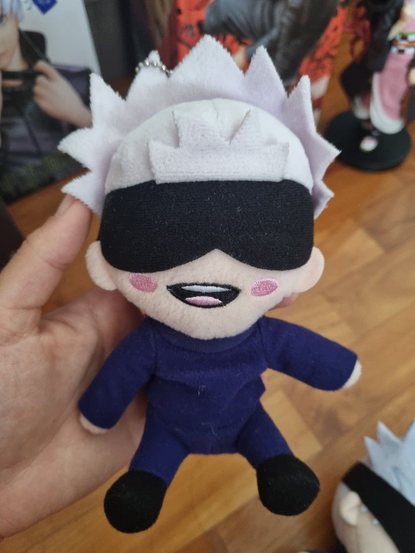 Gojo Satoru soft toys plush, Hobbies & Toys, Toys & Games on Carousell