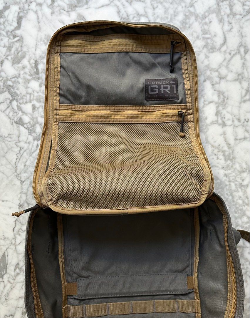 Goruck GR1 21L (wolf grey + coyote) LIMITED EDITION, Men's Fashion ...