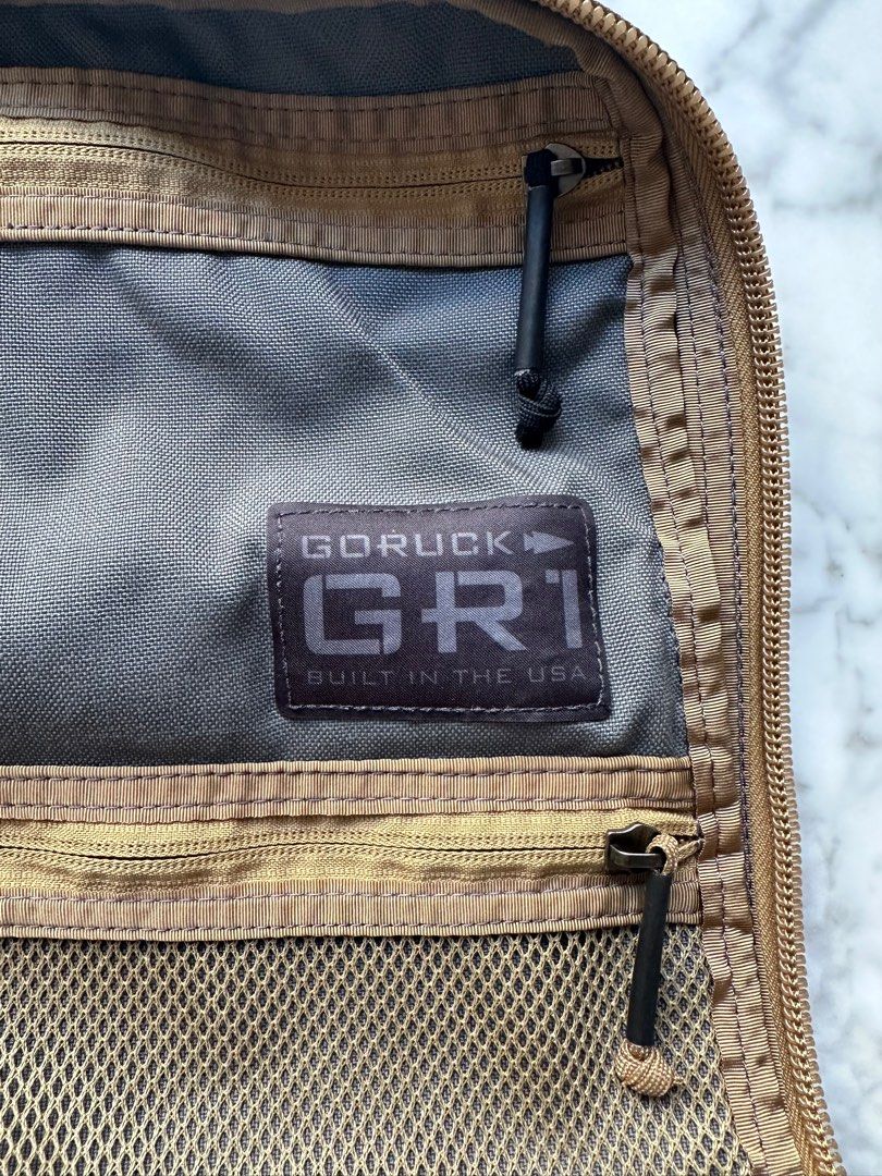 Goruck GR1 21L (wolf grey + coyote) LIMITED EDITION, Men's Fashion ...