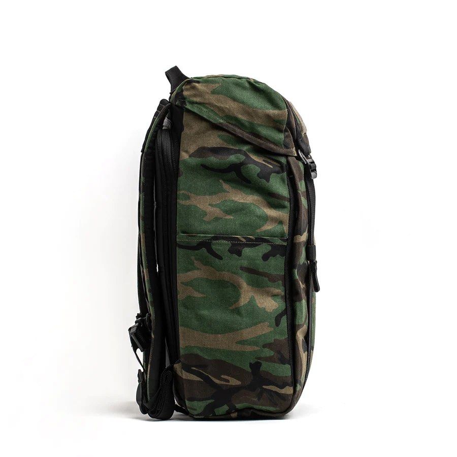 Goruck M22 Wax Canvas Woodland Camo, Men's Fashion, Bags, Backpacks on ...