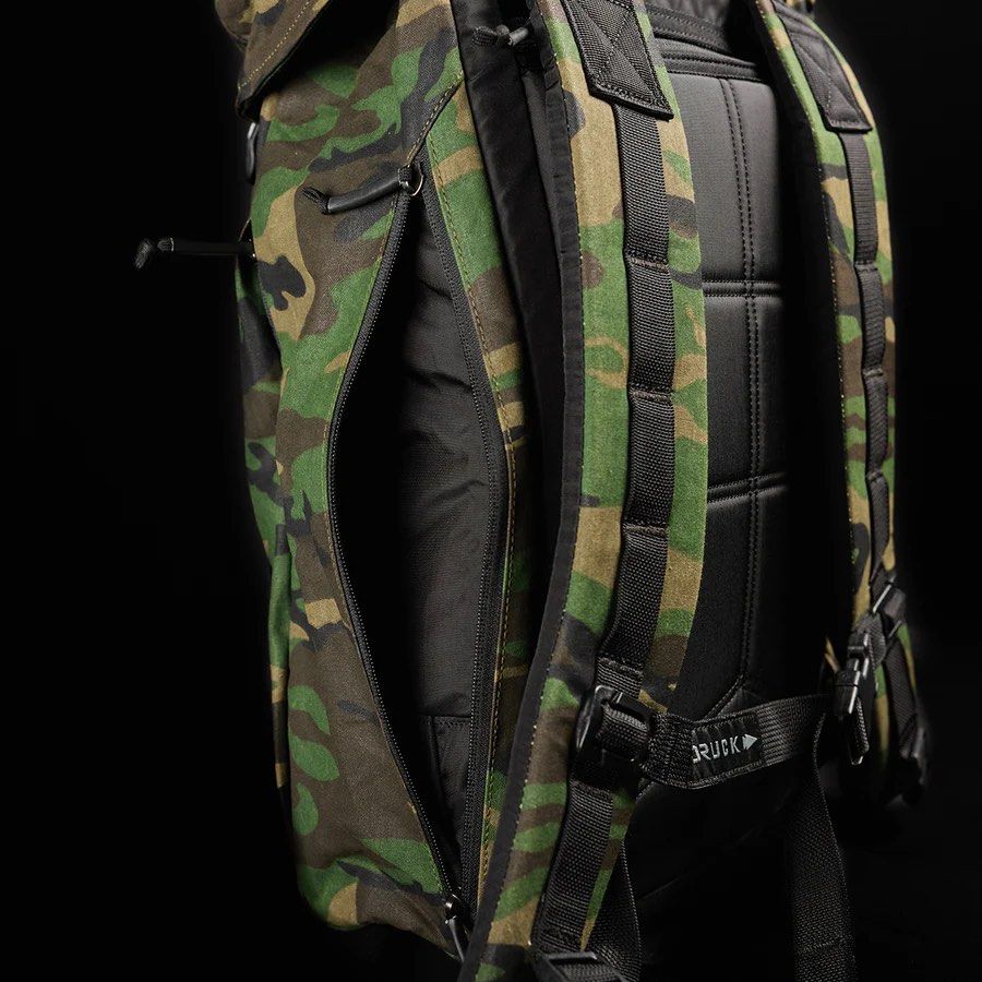 Goruck M22 Wax Canvas Woodland Camo, Men's Fashion, Bags, Backpacks on ...