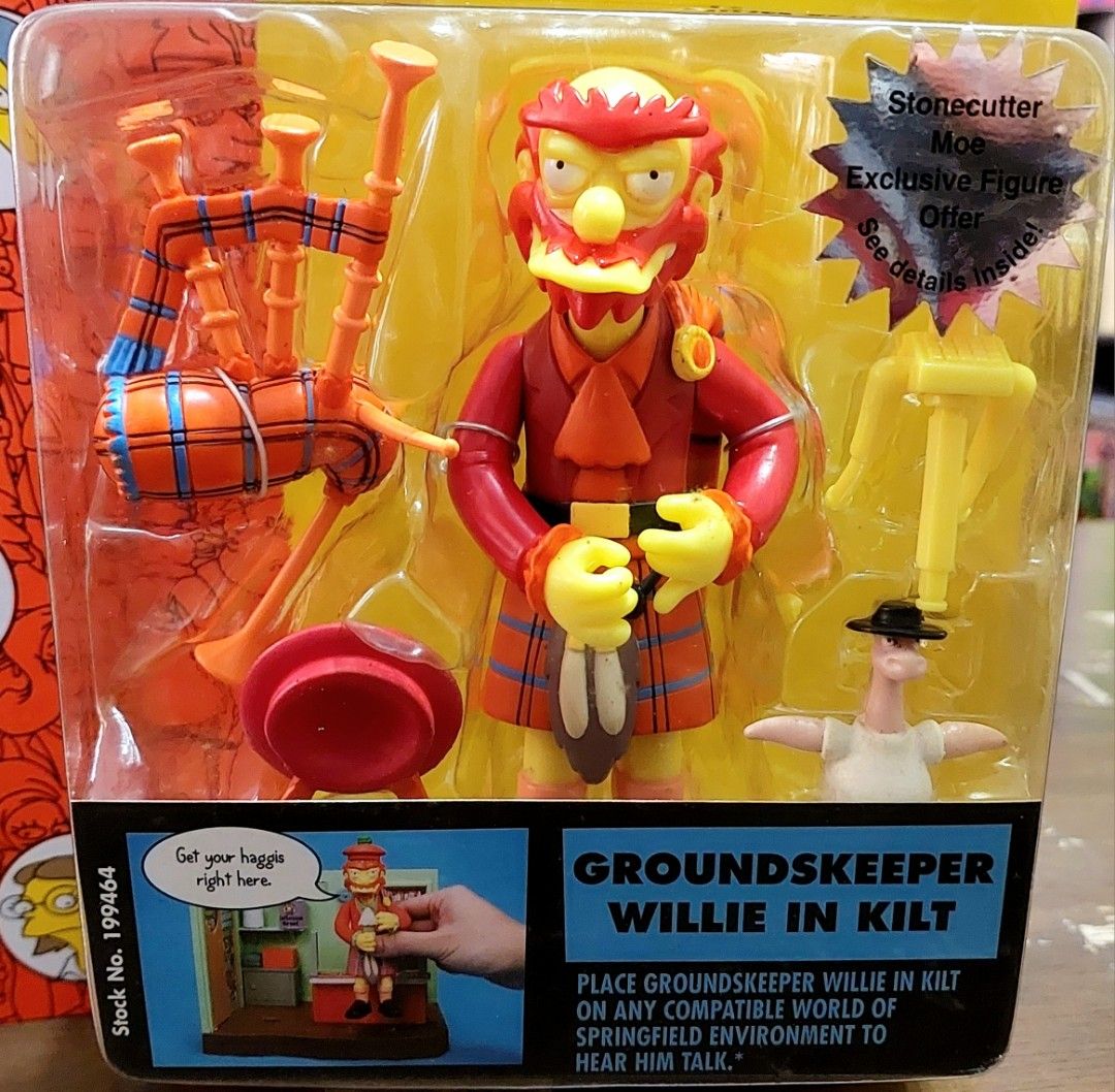 GROUNDSKEEPER WILLIE IN KILT (The Simpsons) Interactive Voice ...