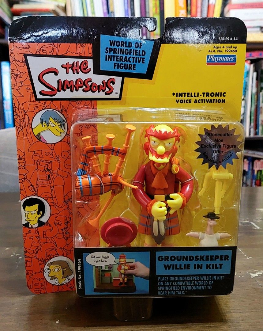 GROUNDSKEEPER WILLIE IN KILT (The Simpsons) Interactive Voice ...