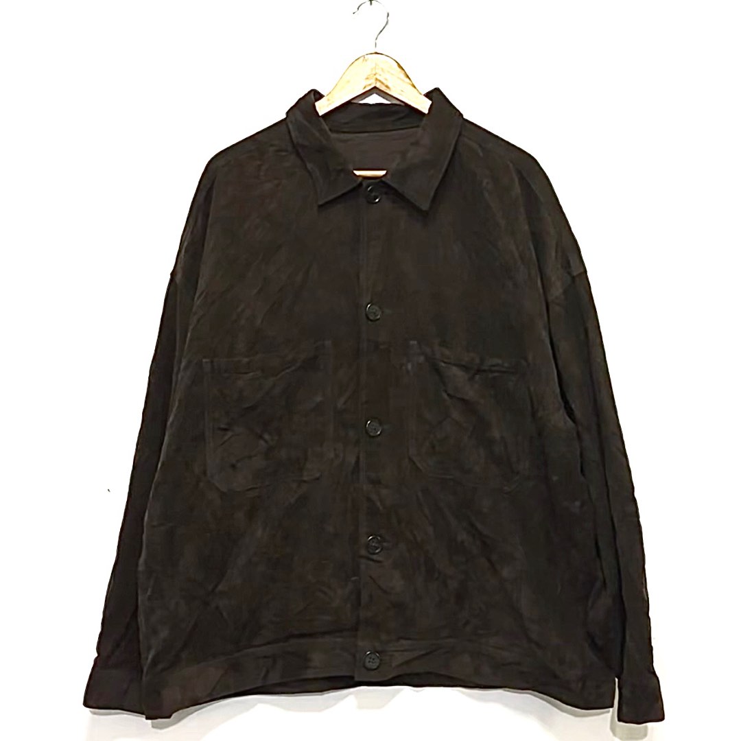 GU by Uniqlo Dark Brown Chef Jacket, Men's Fashion, Coats, Jackets and ...