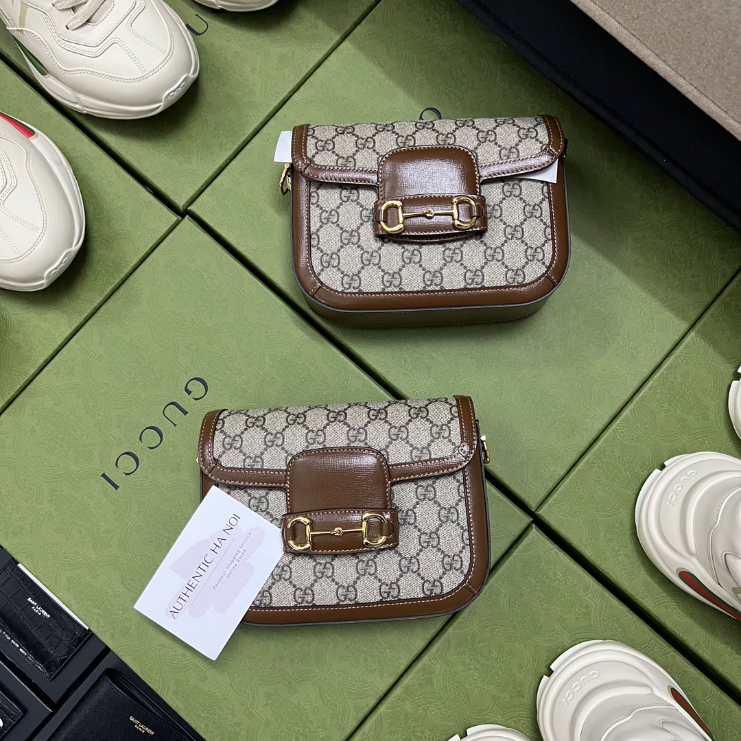 Gucci 1955 Mini horsebit Bag, Luxury, Bags & Wallets on Carousell