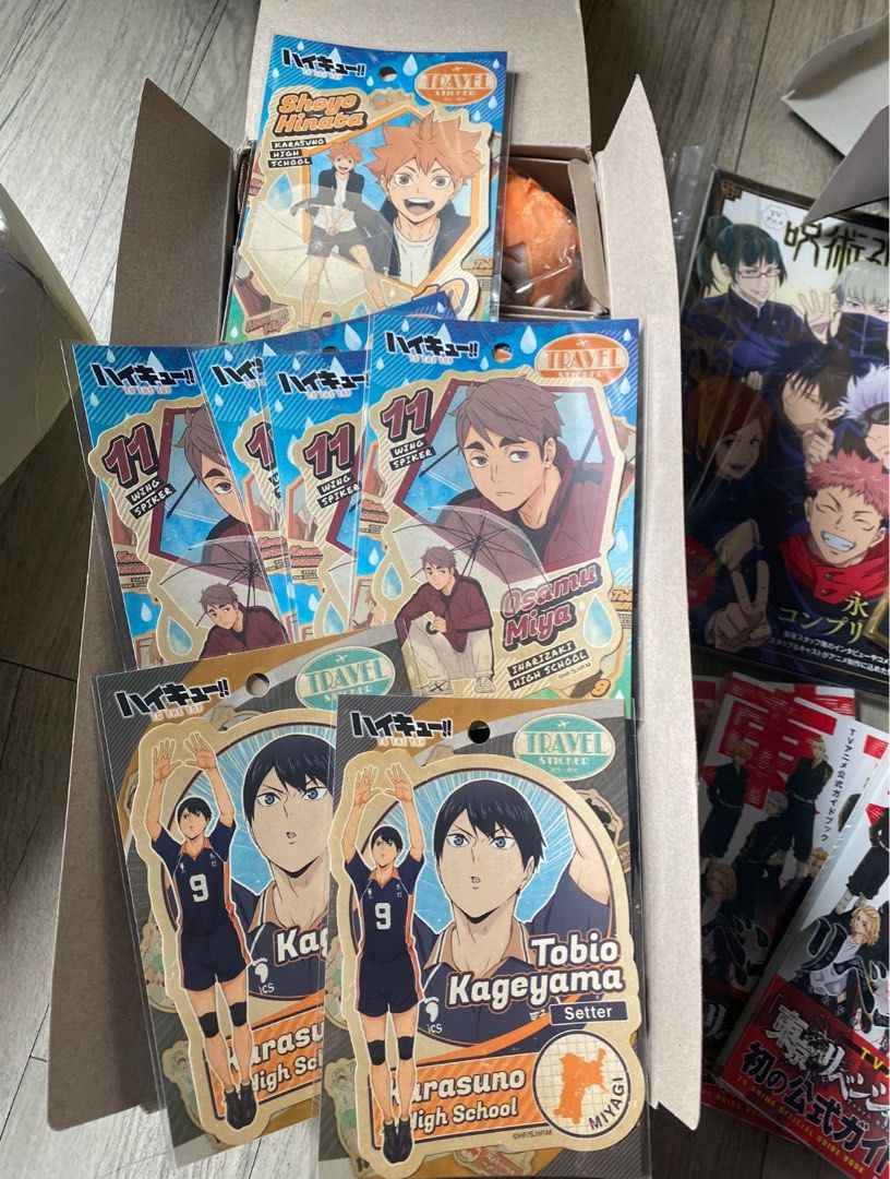Haikyuu!! Osamu Miya, Kageyama Tobio, Shouyo Hinata Official Travel ...