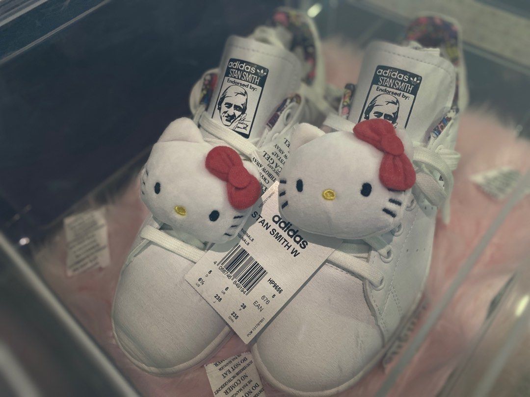 Hello Kitty X StanSmith Adidas Colab, Women's Fashion, Footwear ...