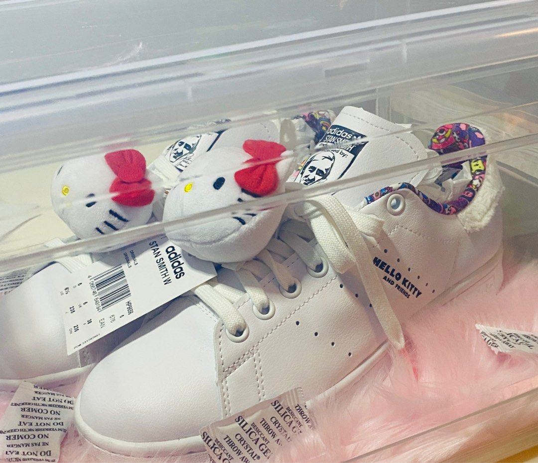 Hello Kitty X StanSmith Adidas Colab, Women's Fashion, Footwear ...