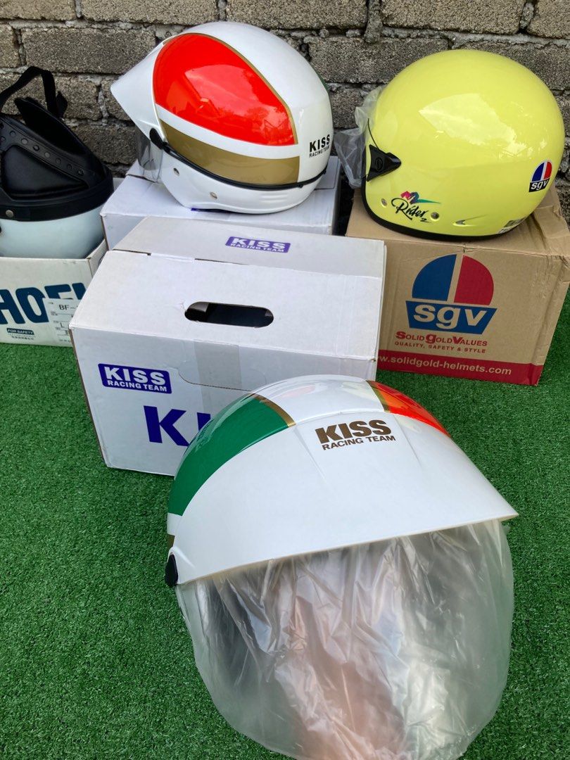 Helmet Kiss Racing Team, Hobbies & Toys, Collectibles & Memorabilia ...