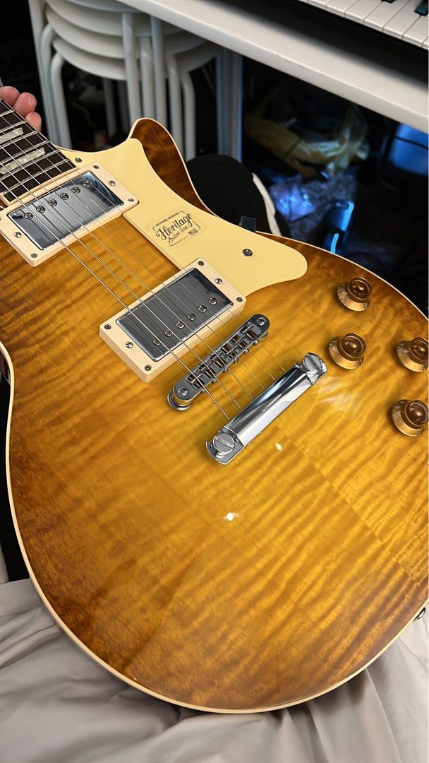 Heritage H150 Standard Dirty Lemon Burst Les Paul, Hobbies & Toys ...