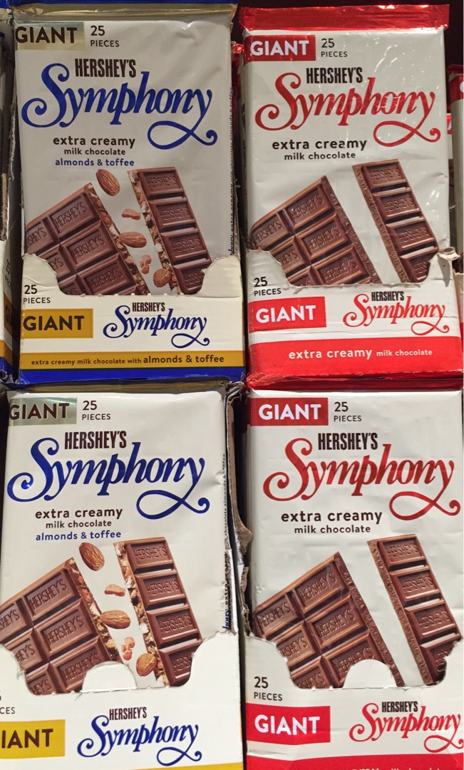 Hershey’s Symphony Chocolate Bar - Sale!, Food & Drinks, Other Food ...
