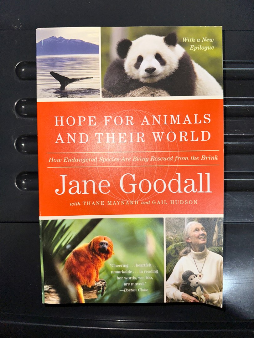 Hope for Animals and Their World by Jane Goodall, Hobbies & Toys, Books ...