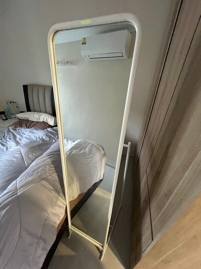 ikea KNAPPER standing mirror, Furniture & Home Living, Home Decor ...