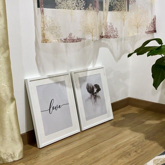 Ikea Ribba 40x50 frame with paintings, Furniture & Home Living, Home ...