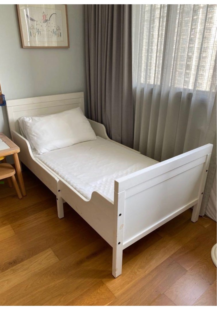 IKEA Sundvik kids extendable bed frame, Furniture & Home Living ...