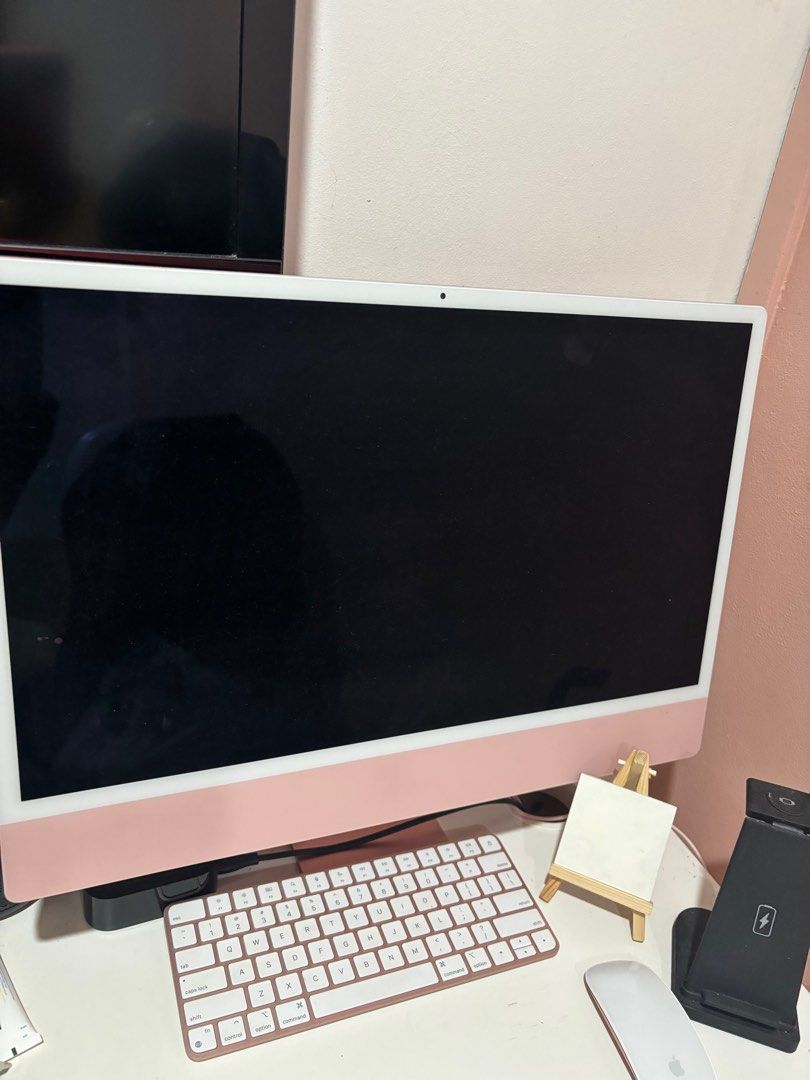 Imac Pink 24 inch, Computers & Tech, Desktops on Carousell