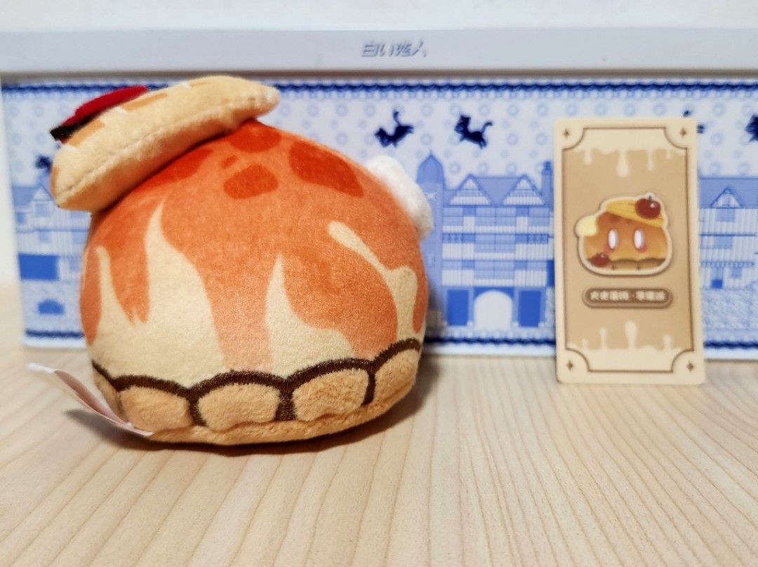 (IN) Official Genshin Impact Pyro Apple pie Slime Squishy, Hobbies ...