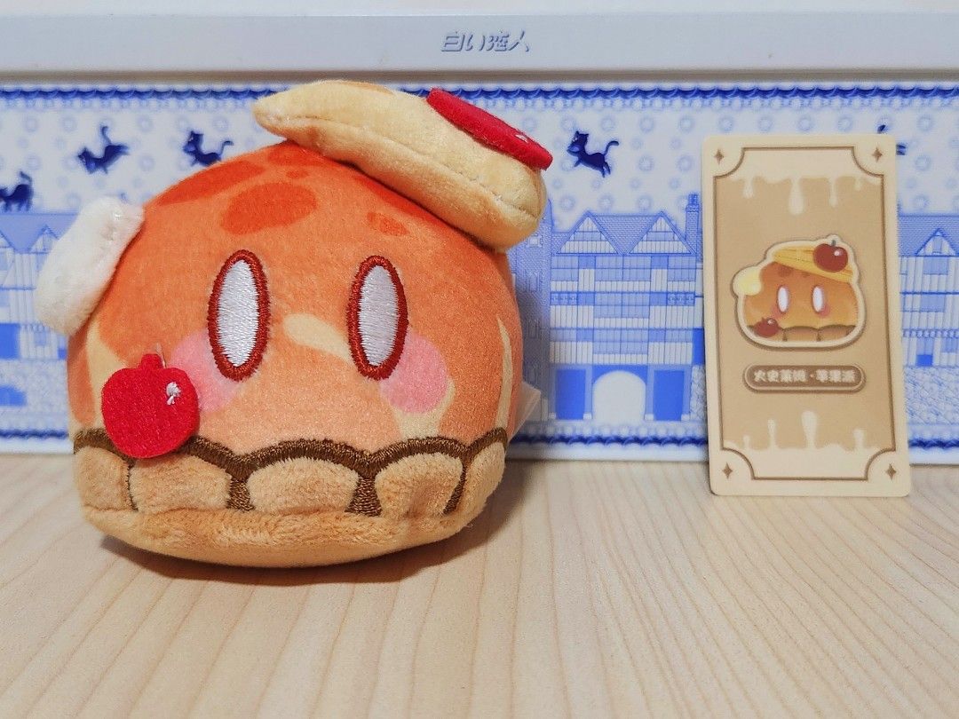 (IN) Official Genshin Impact Pyro Apple pie Slime Squishy, Hobbies ...